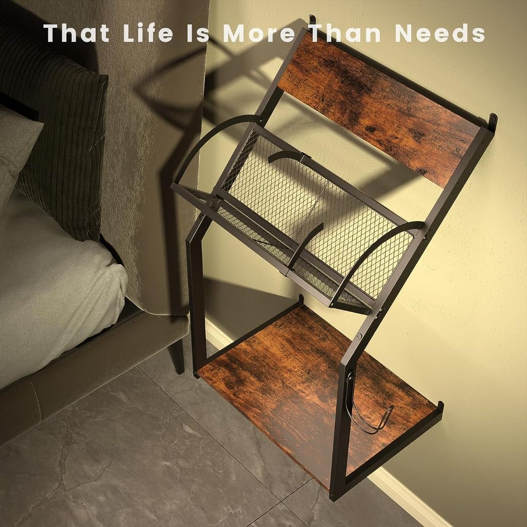 MAWEW Record Player Stand,Turntable Stand,Record Player Table,Wall Mounted Record Player Stand ...