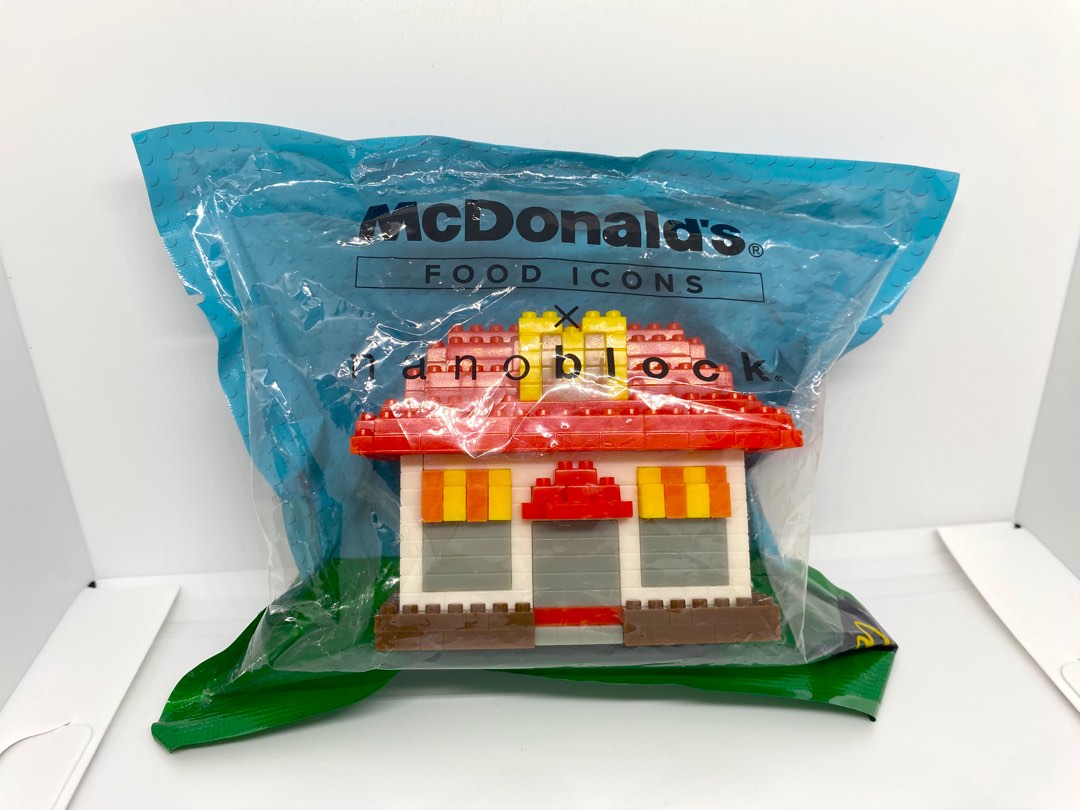 McDonald’s food icons nanoblock, Hobbies & Toys, Toys & Games on Carousell