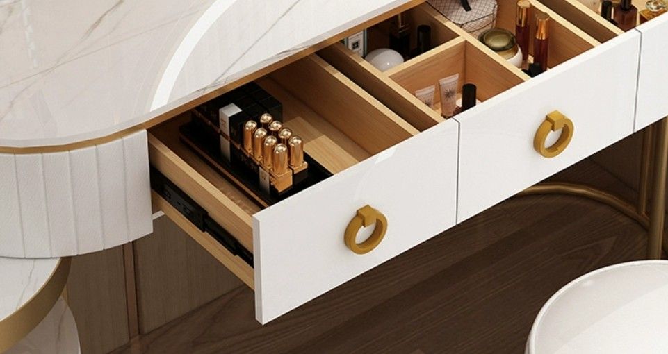 MeGan Vanity Dressing Table, Furniture & Home Living, Furniture, Tables ...