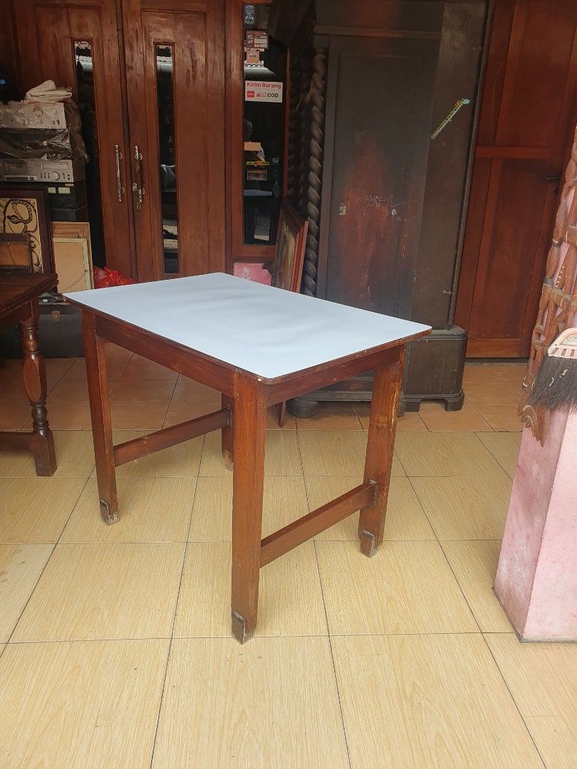 meja antik meja tv meja audio mejaart deco, Antik, Furnitur di Carousell
