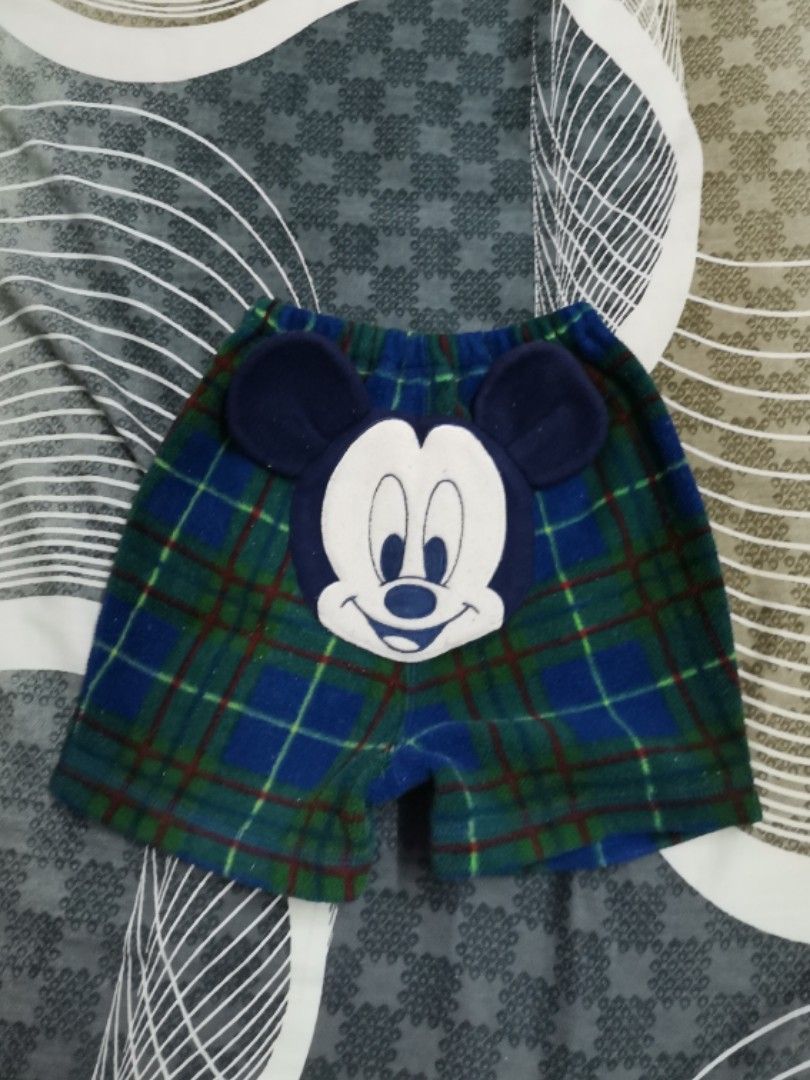 Mickey mouse pants, Babies & Kids, Babies & Kids Fashion on Carousell