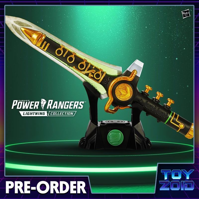 Mighty Morphin Power Rangers Lightning Collection Dragon Dagger Green ...