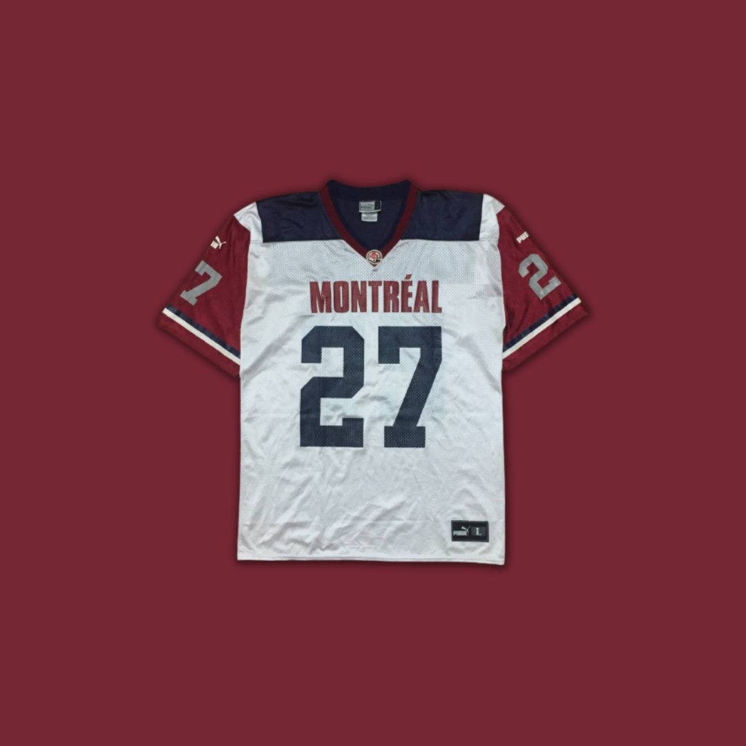MIKE PRINGLE MONTREAL ALOUETTES CFL VINTAGE JERSEY on Carousell