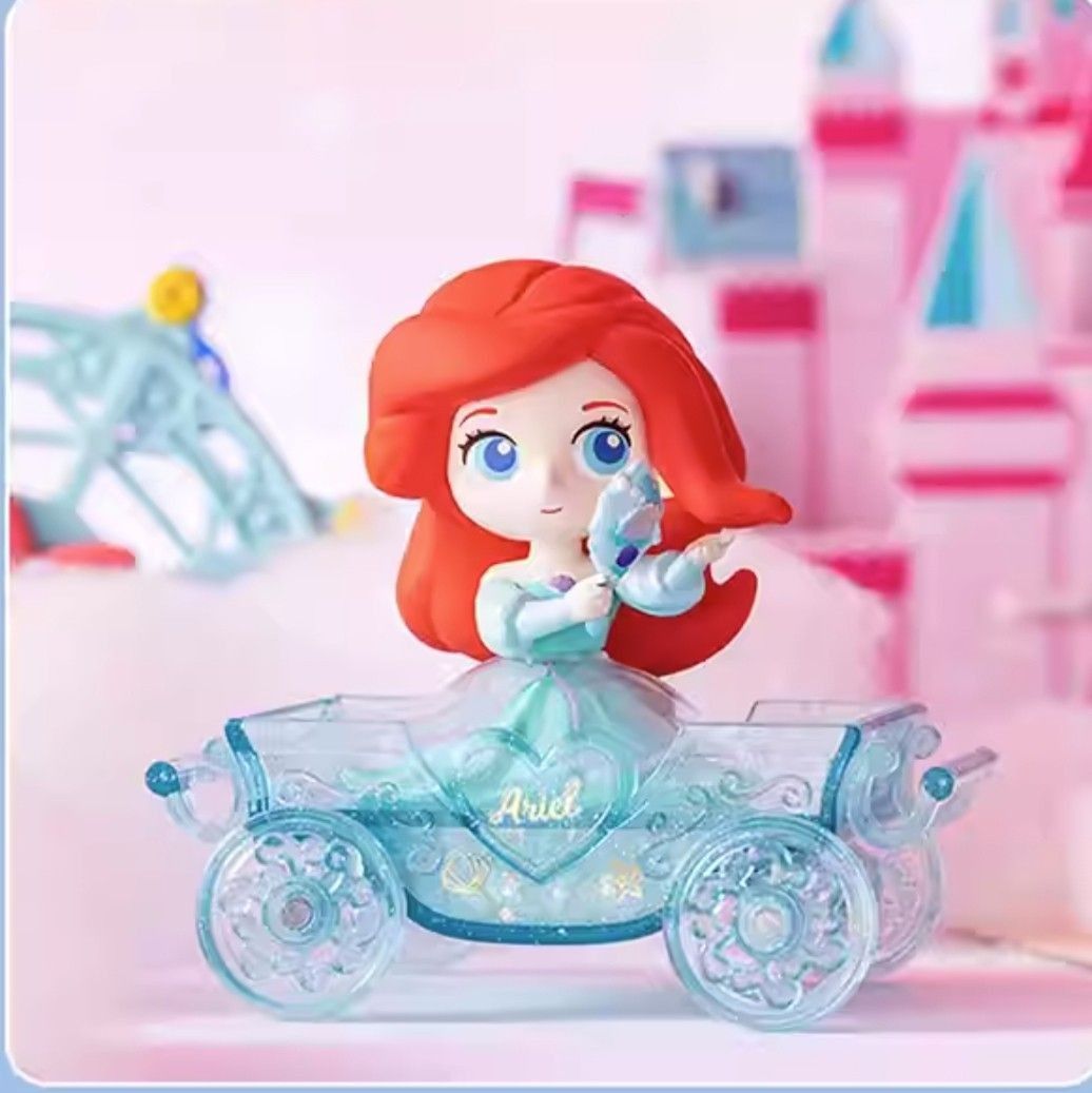 Miniso Disney Princess Jewelry Diamond Carriage Vehicle Series Blind ...