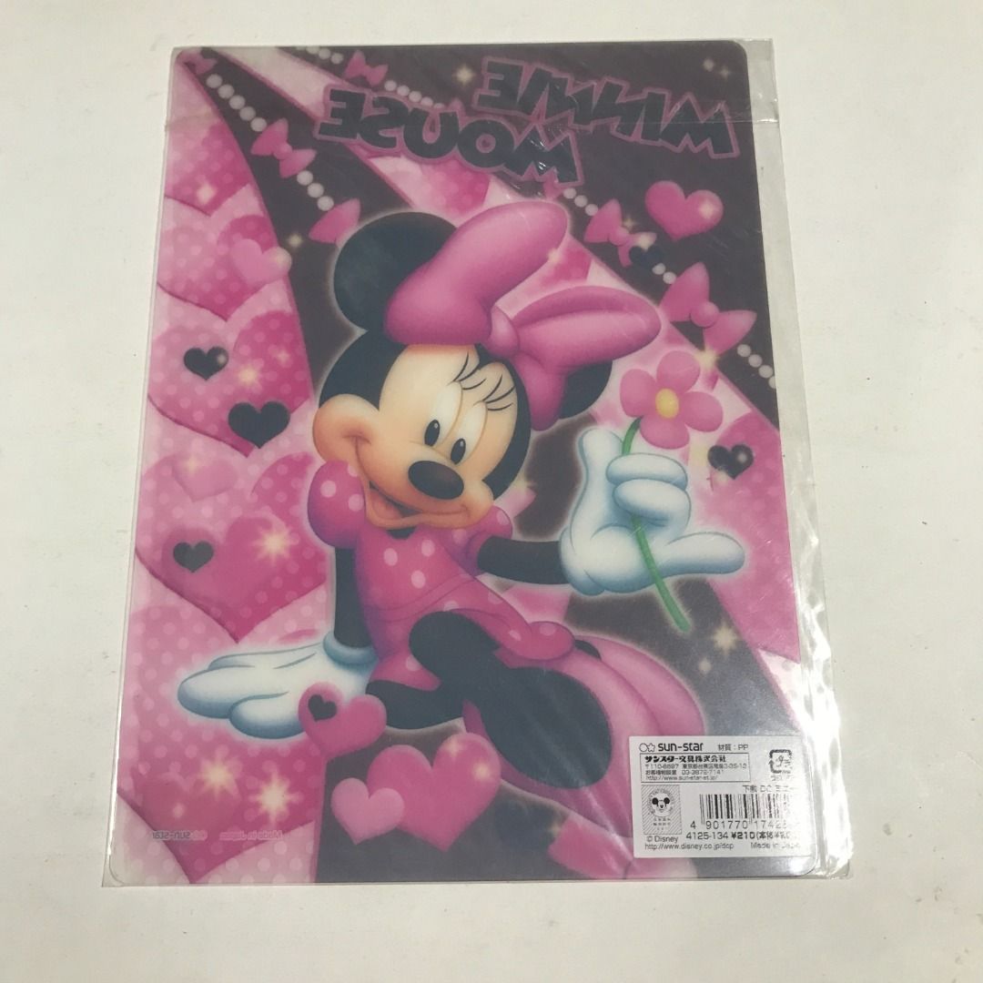 Minnie Mouse Shitajiki Writing Board #2079 on Carousell