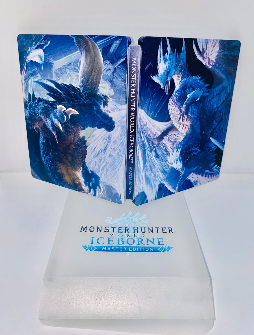 Monster Hunter World Iceborne - Steel book Master Edition, Video Gaming ...