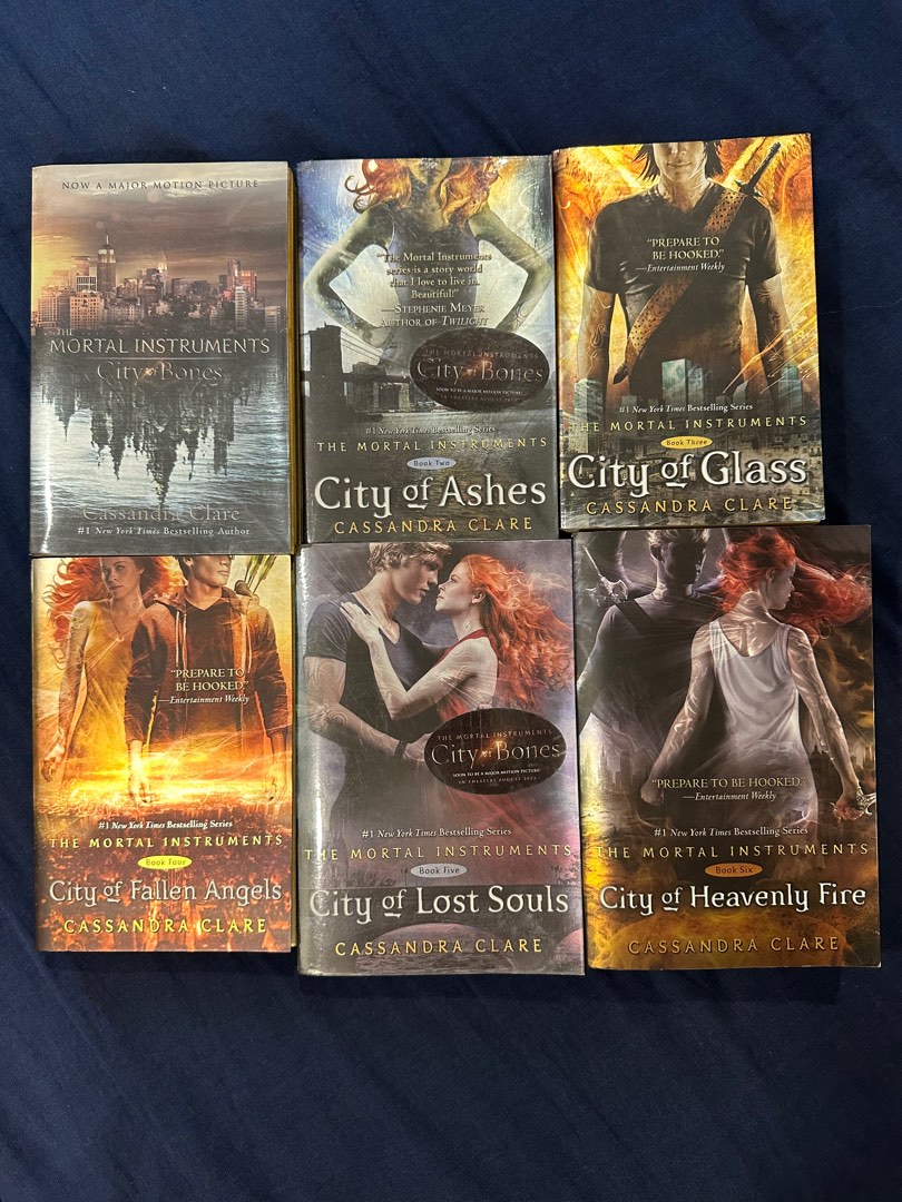 Mortal Instruments Series 1-6 on Carousell