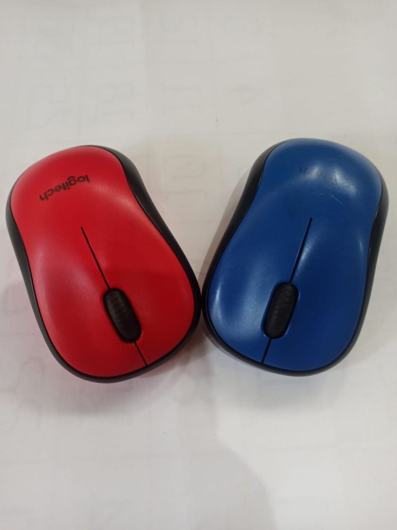 mouse logitech m220 original tersedia biru , abu abu dan merah ...