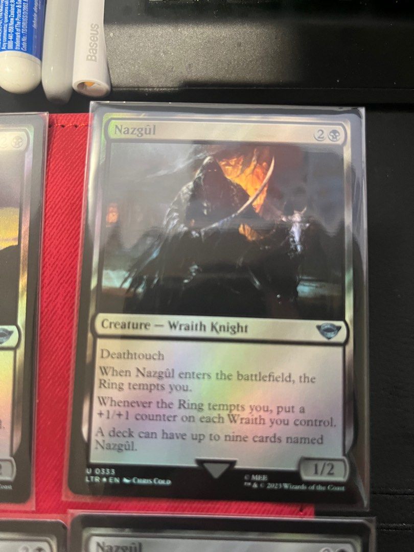MTG Lotr Nazgûl set FOIL, Hobbies & Toys, Memorabilia & Collectibles ...
