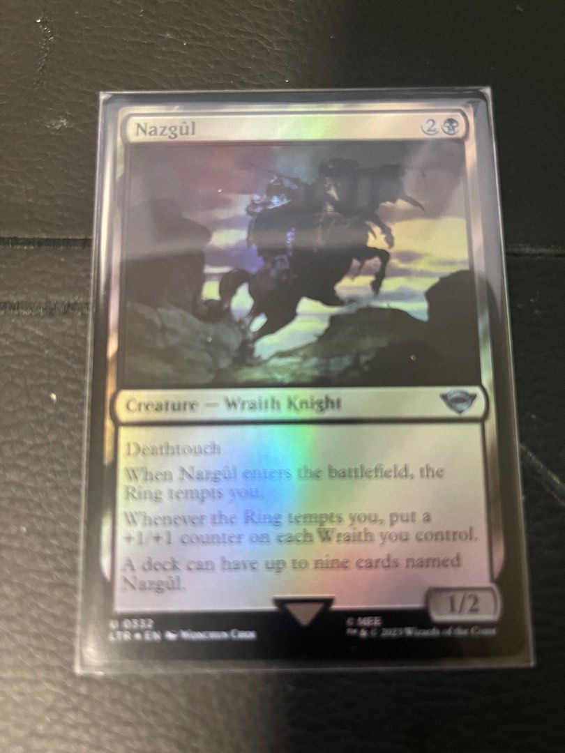 MTG Lotr Nazgûl set FOIL, Hobbies & Toys, Memorabilia & Collectibles ...