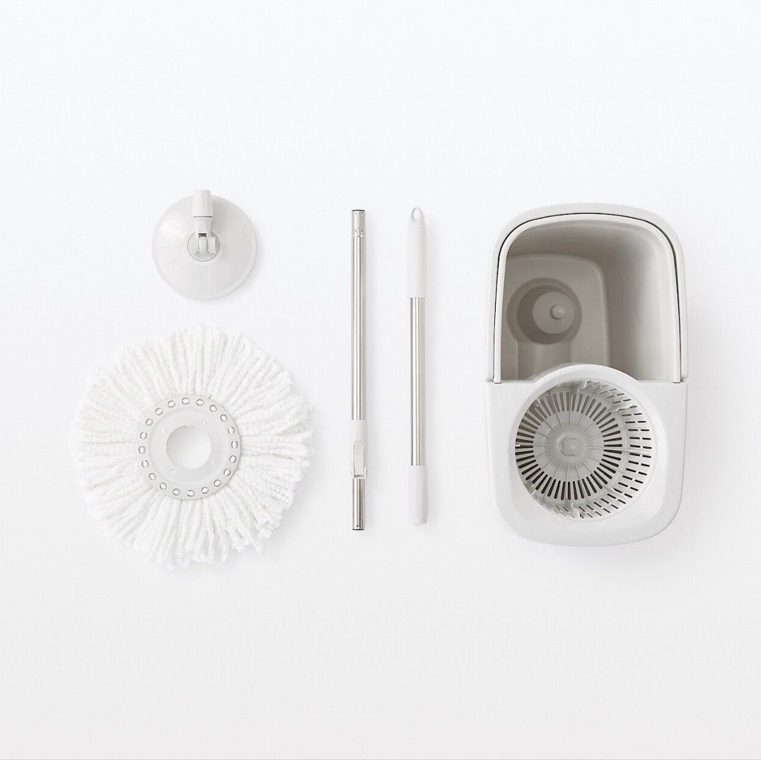Muji spin mop, Furniture & Home Living, Cleaning & Homecare Supplies ...
