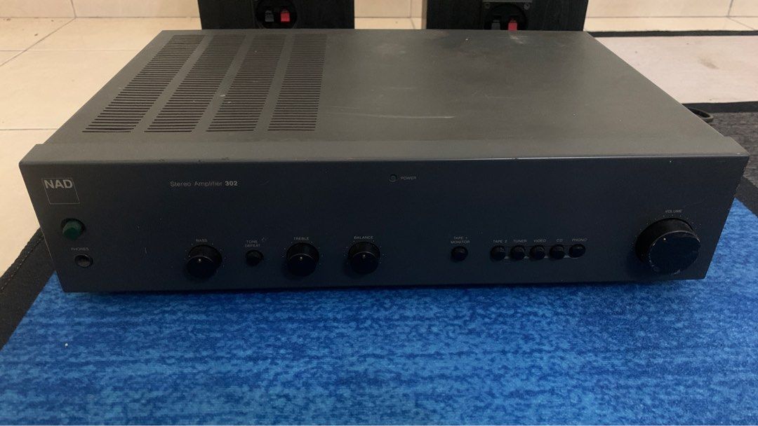 NAD 302 Integrated Amplifier SIGNET SL240 bookshelf speaker, Audio ...