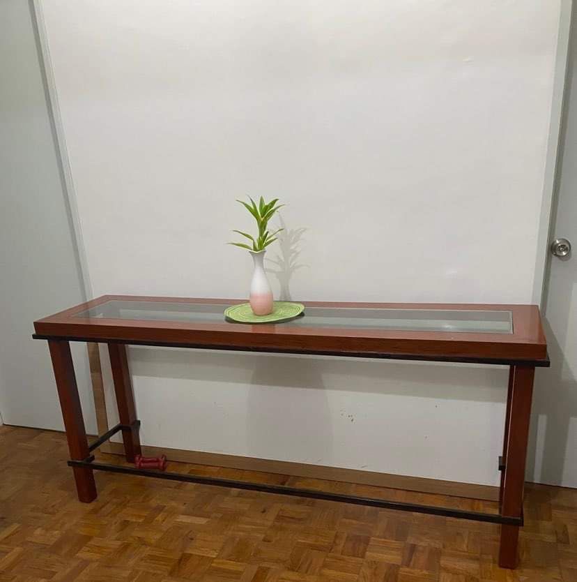 Nara Console table with Kamagong accent on Carousell