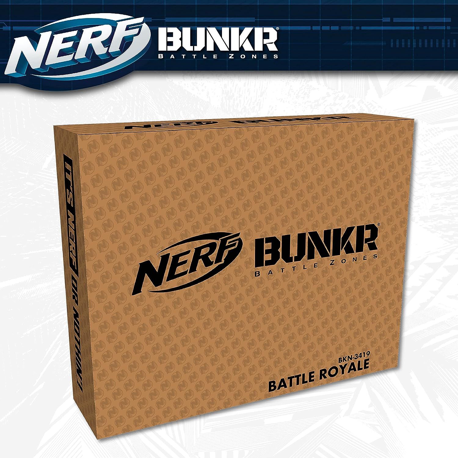 NERF BUNKR Battle Royale Inflatable Bunker Battlezone - 5 Piece ...