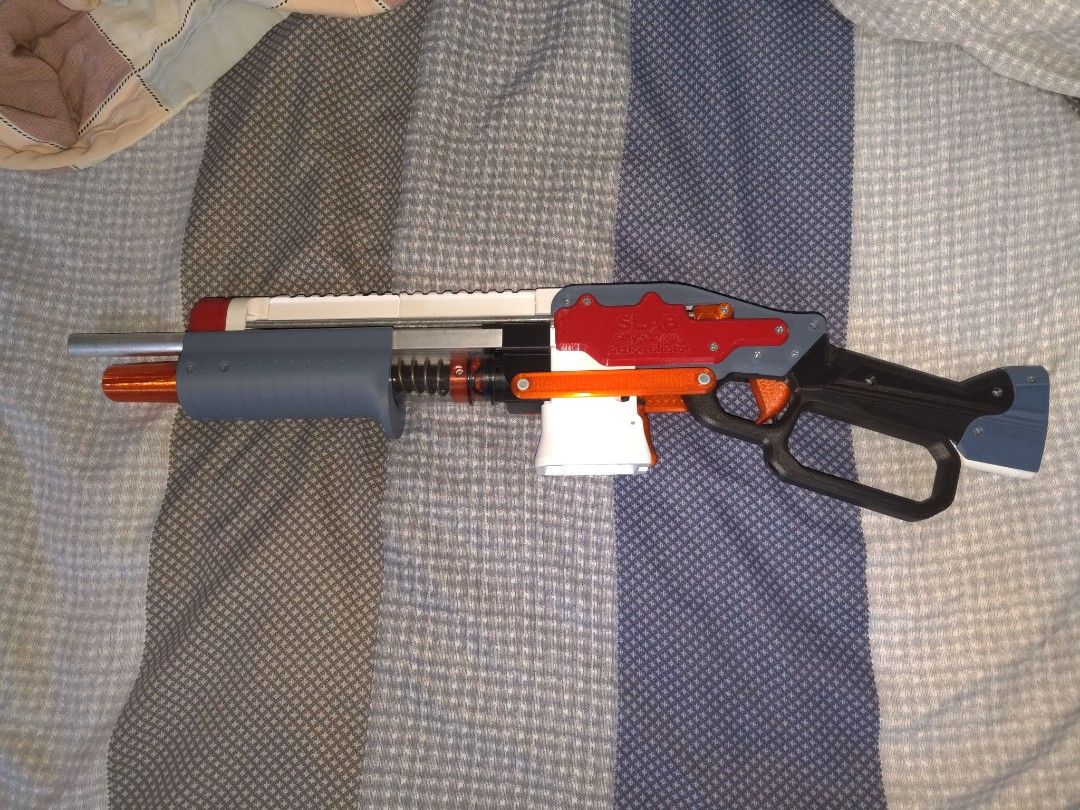Nerf Slab 3d Printed Blaster Hobbies And Toys Toys And Games On Carousell