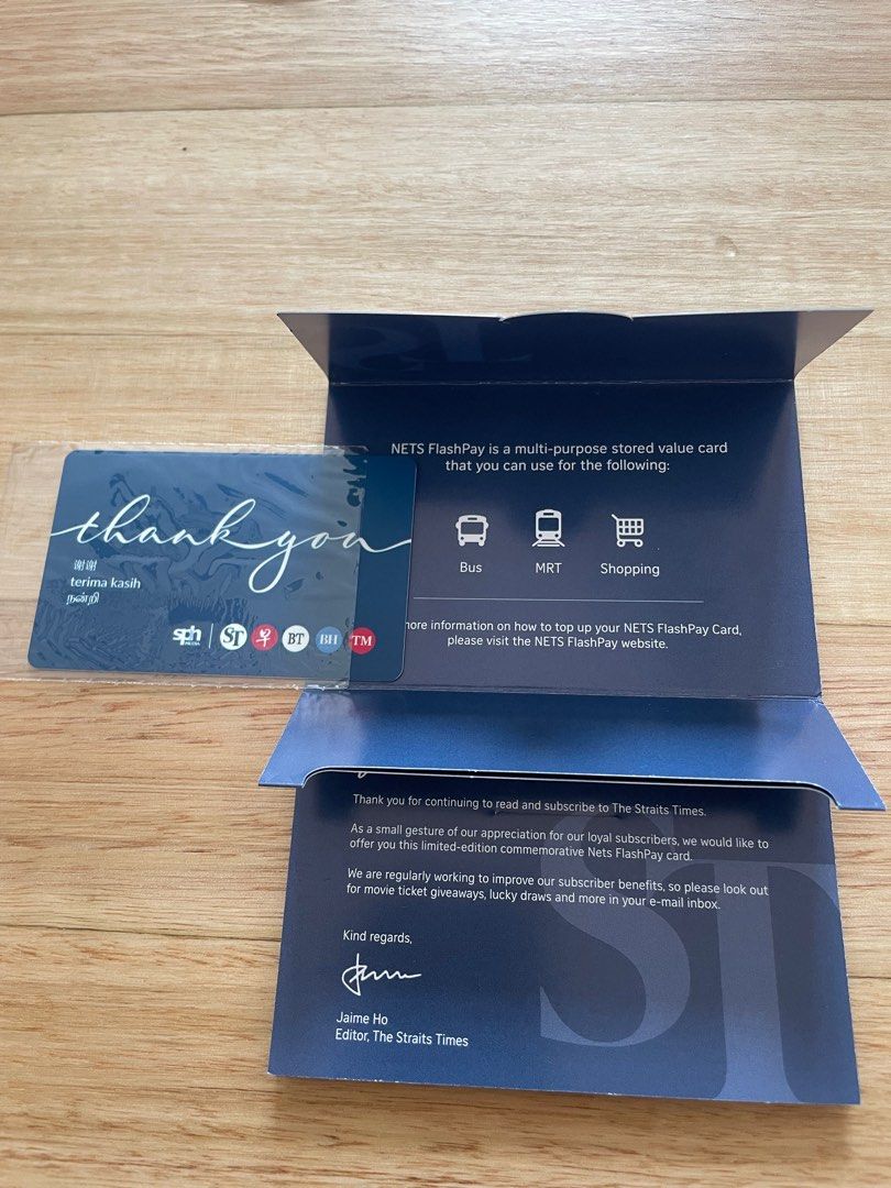 Nets FlashPay card, Everything Else on Carousell