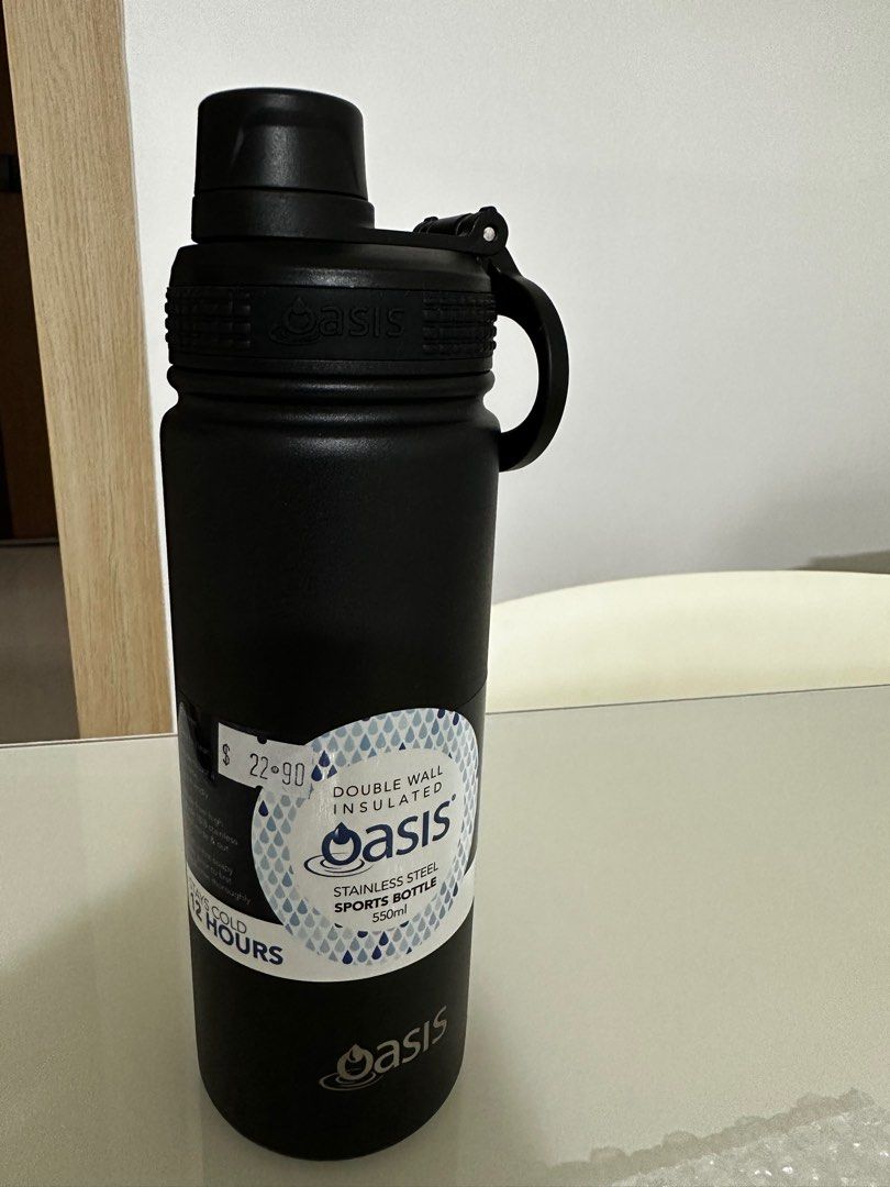 Oasis Stainless Tumbler Bottle 550ml, Furniture & Home Living, Kitchenware & Tableware, Water ...