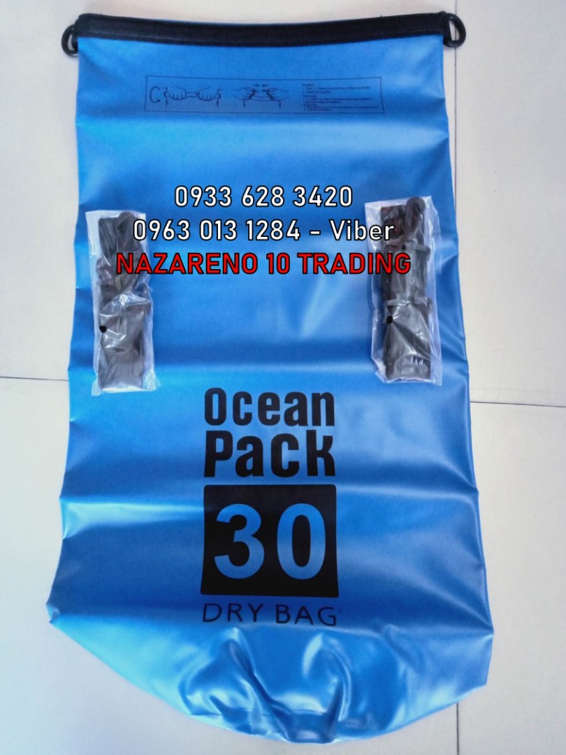 Ocean pack Dry bag 30 Liters, Sports Equipment, Sports & Games, Water ...