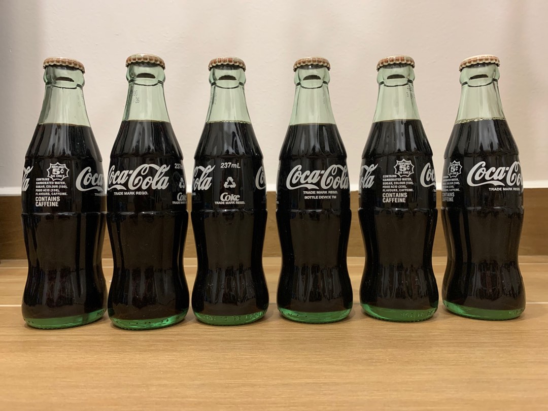 Old Coca Cola glass bottle - bottled in Australia, Hobbies & Toys ...