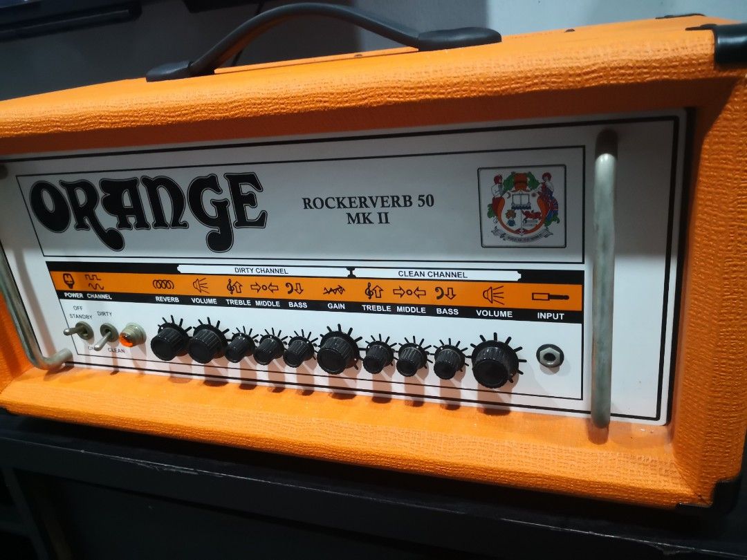 Orange Rockerverb MkII amplifier, Hobbies & Toys, Music & Media ...