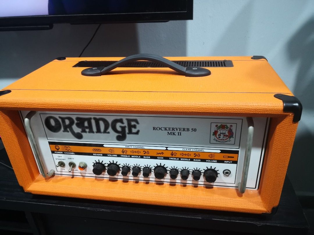 Orange Rockerverb MkII amplifier, Hobbies & Toys, Music & Media ...