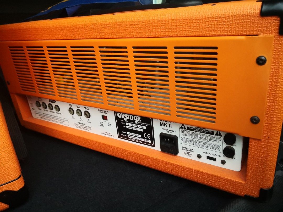 Orange Rockerverb MkII amplifier, Hobbies & Toys, Music & Media ...