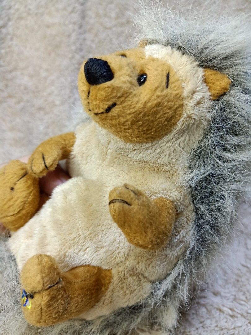 ORIGINAL GANZ REALISTIC HEDGEHOG FURRY PLUSH TOY on Carousell