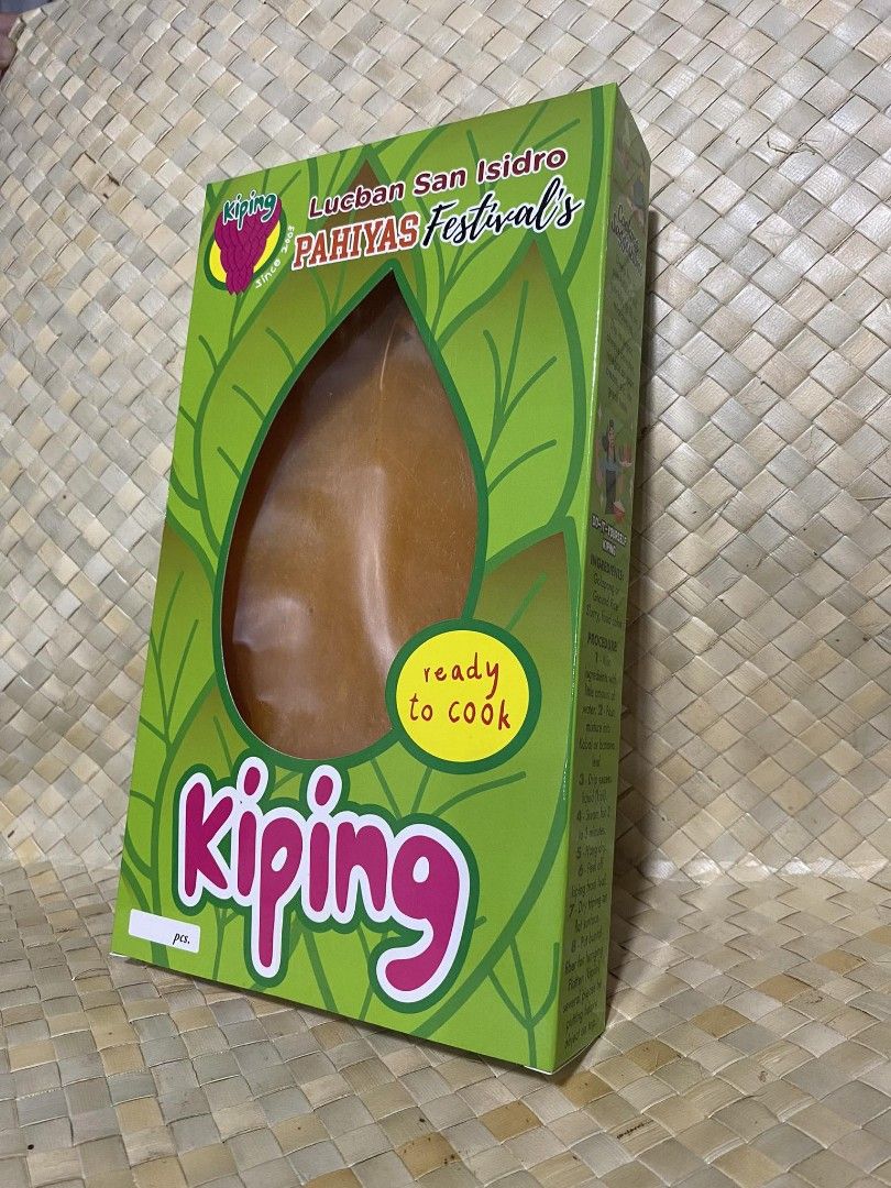 PAHIYAS FESTIVAL LUCBAN KIPING - READY TO COOK, Food & Drinks, Local ...