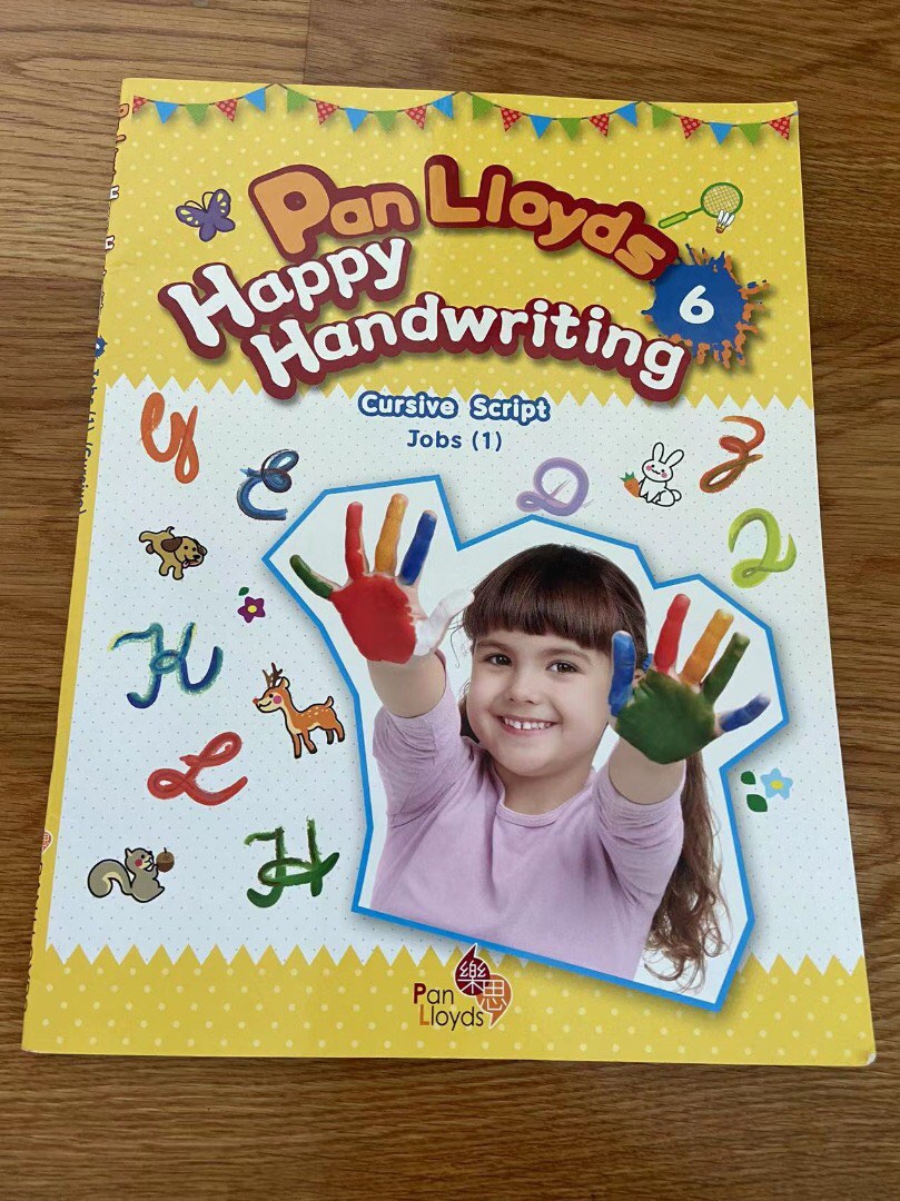 Pan Lloyds Happy Handwriting Book 6 練習 小學, 興趣及遊戲, 書本 & 文具, 教科書 - Carousell