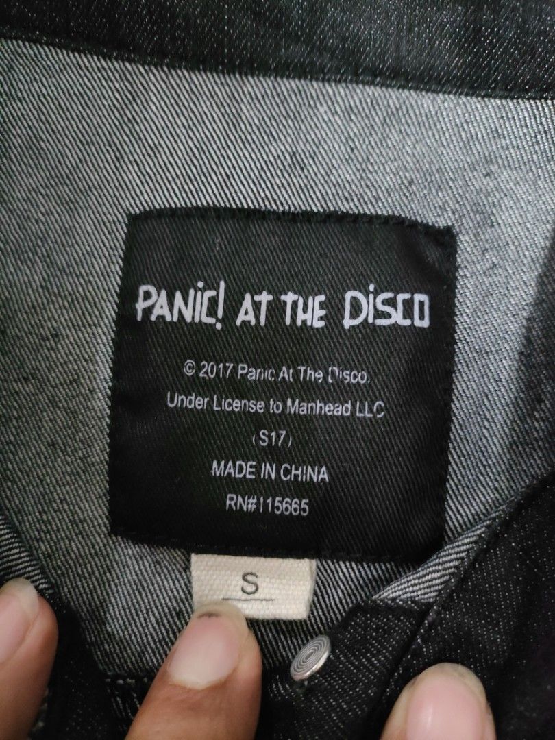 Panic at the Disco Denim Jacket Women on Carousell