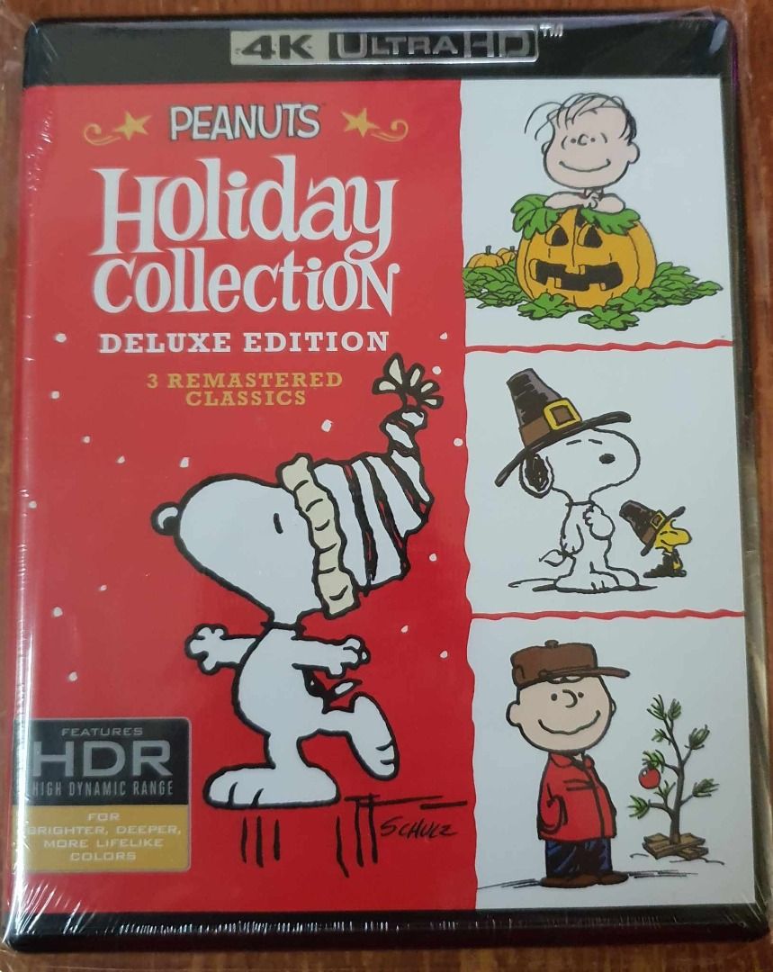Peanuts Holiday Collection Deluxe Edition [4K Ultra HD + Bluray ...
