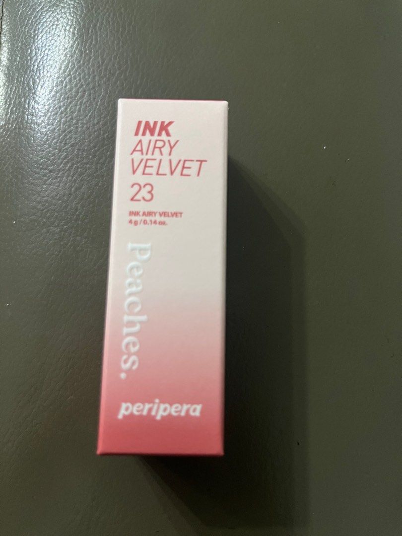 Peripera Peaches Ink Airy Velvet 23, Beauty & Personal Care, Face ...