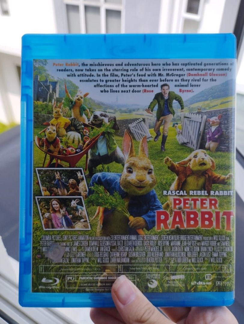 Peter Rabbit - Bluray CD, Hobbies & Toys, Music & Media, CDs & DVDs on ...
