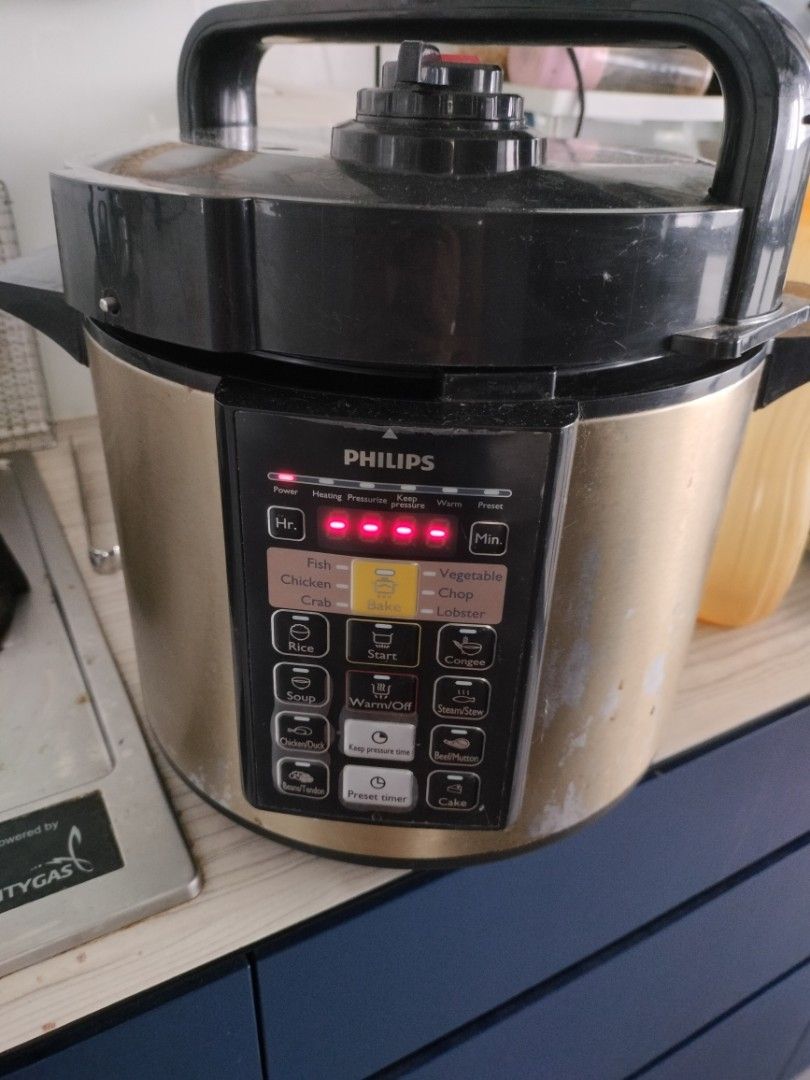 Philips pressure cooker, TV & Home Appliances, Kitchen Appliances ...