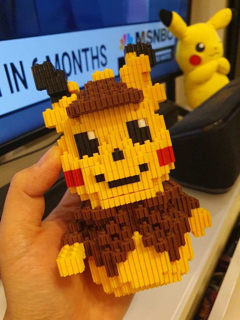 Pikachu building bricks lego, Hobbies & Toys, Stationery & Craft ...