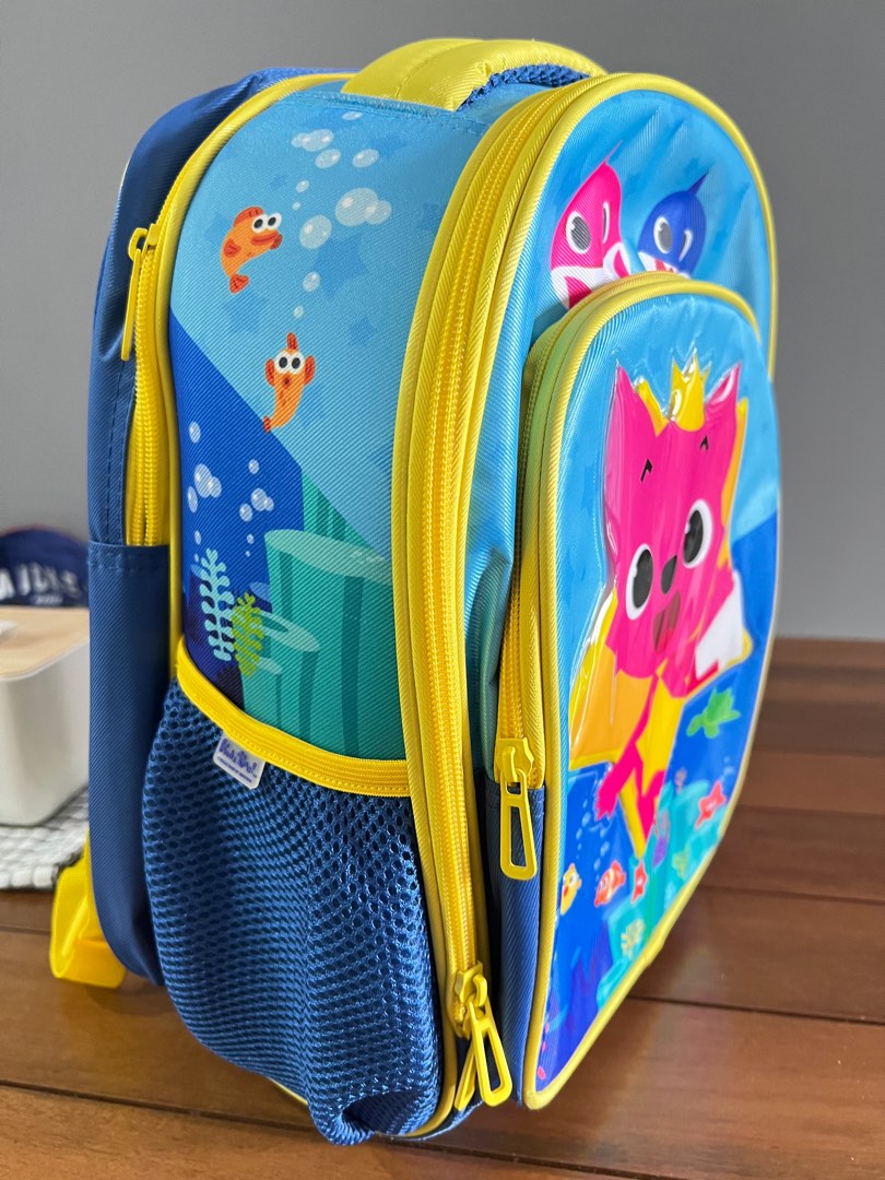 Pink Fong school bag for kid.( below 6 years old), Babies & Kids ...