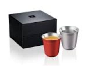 PIXIE Lungo Set Shanghai & Buenos Aires Double Wall Cups, TV & Home ...