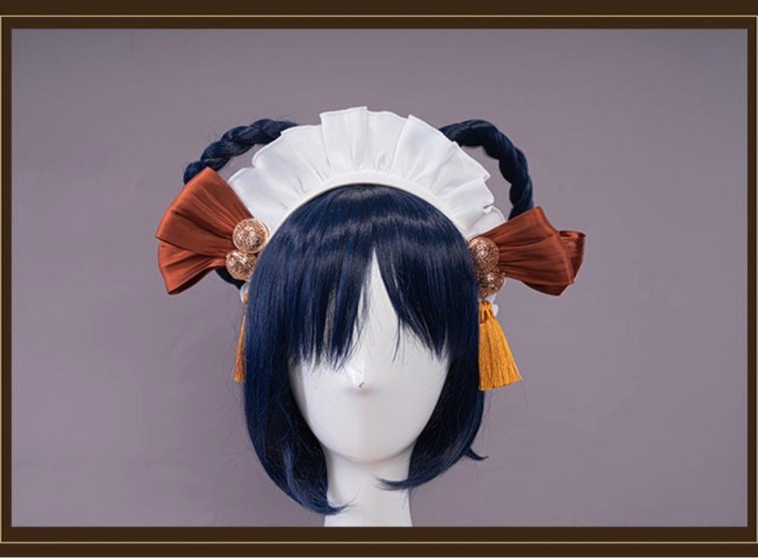 [PO] Xiangling Maid Ver Cosplay Genshin Impact Xiang Ling Fanart ...