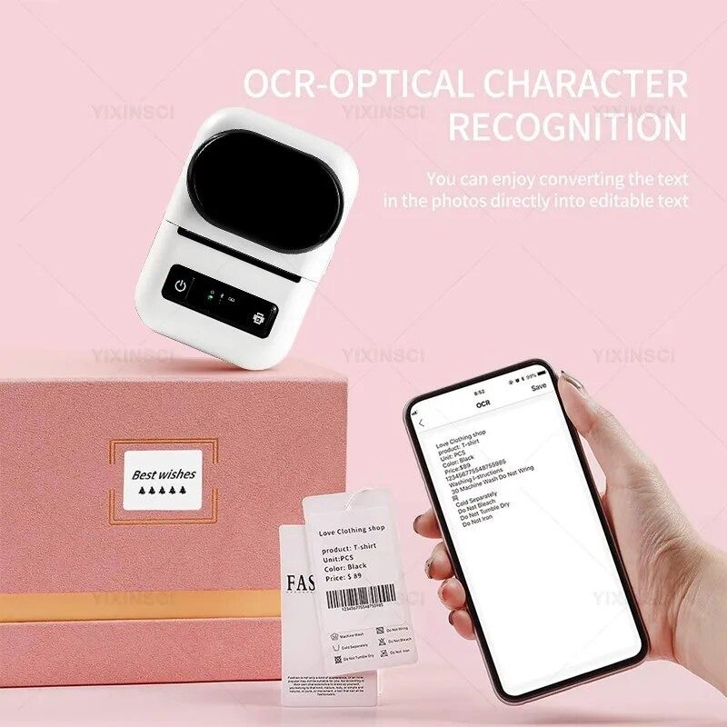 Portable Android Thermal Label Printer Mini Multi-Function For Price ...