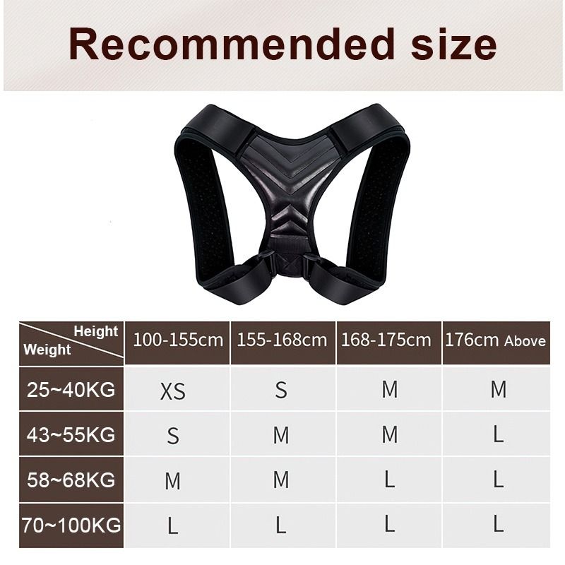Posture Corrector Back Corrector Gym Belt Support Spine Alignment ...