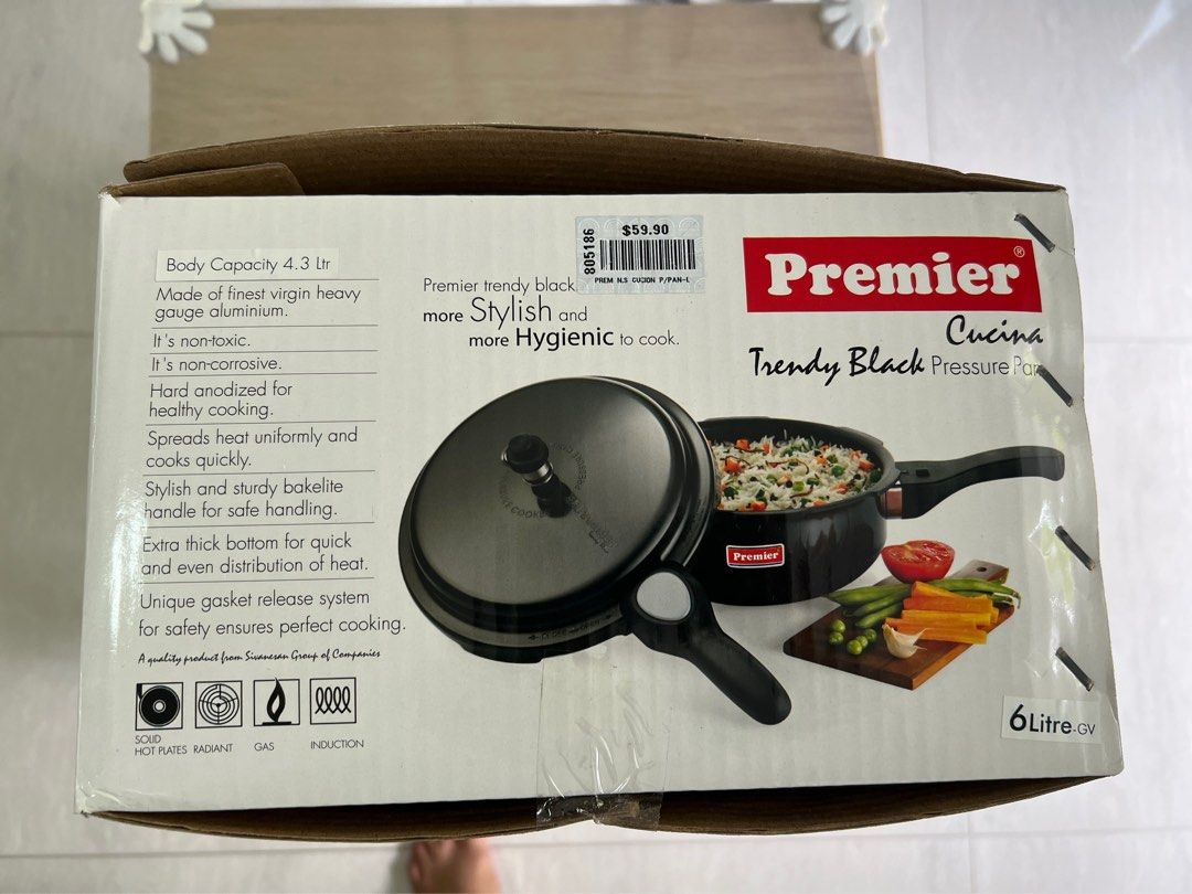 Premier Cooker 6Litre GV, TV & Home Appliances, Kitchen Appliances ...