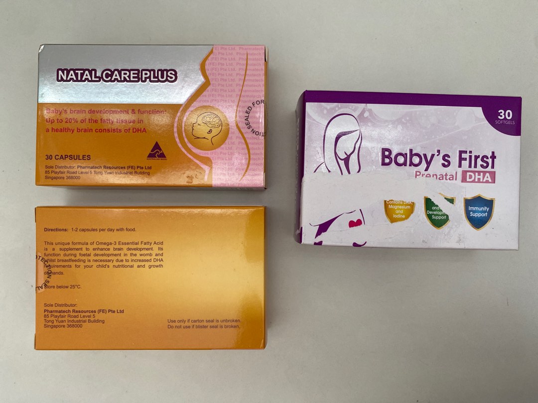Prenatal DHA (Natal care plus / Baby’s first), Babies & Kids, Maternity ...