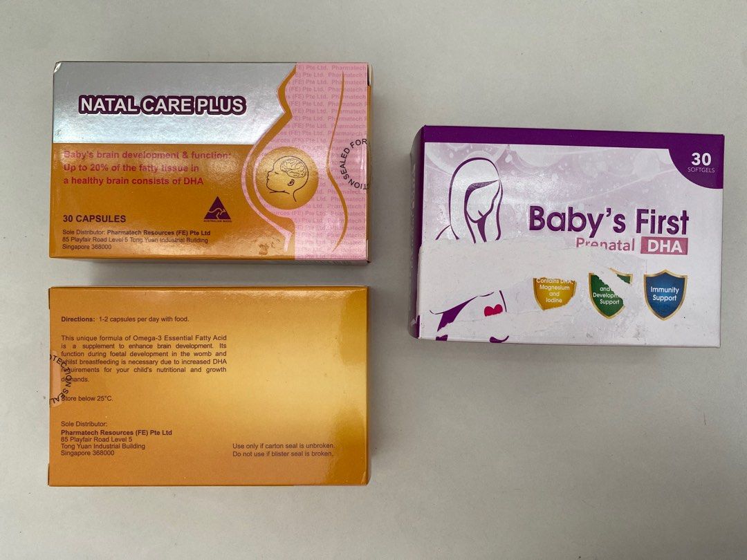 Prenatal DHA (Natal care plus / Baby’s first), Babies & Kids, Maternity ...