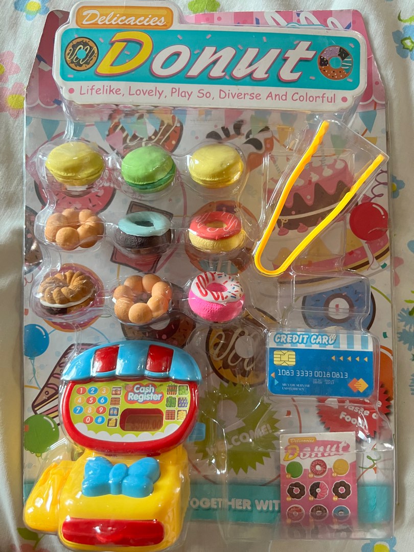 Pretend Play Donut, Hobbies & Toys, Toys & Games on Carousell
