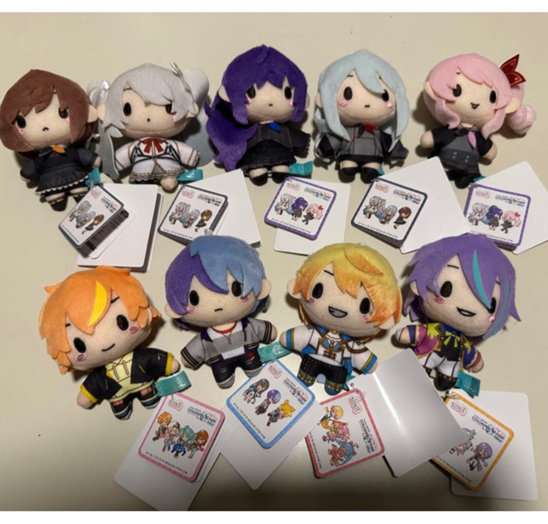 Project sekai mascot nui Toya Rui Akito Tsukasa Night code Hatsune miku ...