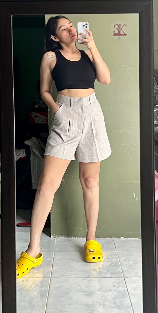 Promthong bkk Hw long short, Women's Fashion, Bottoms, Shorts on Carousell