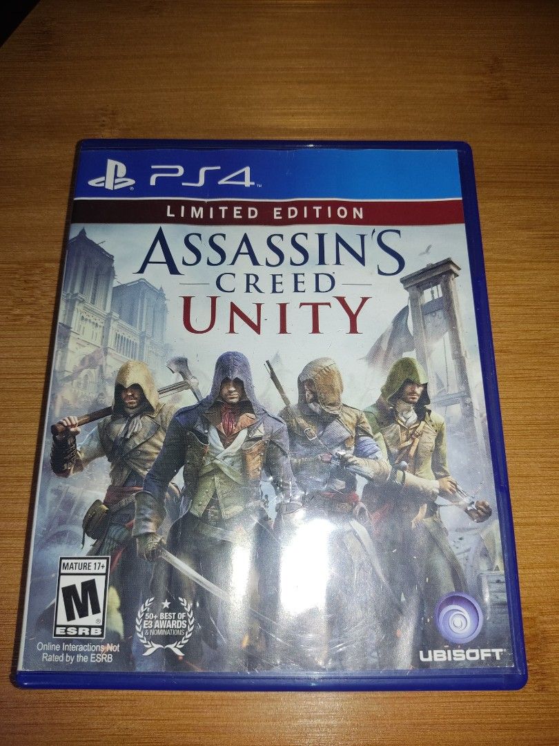 PS4 Game - AC Unity, Hobbies & Toys, Music & Media, CDs & DVDs on Carousell