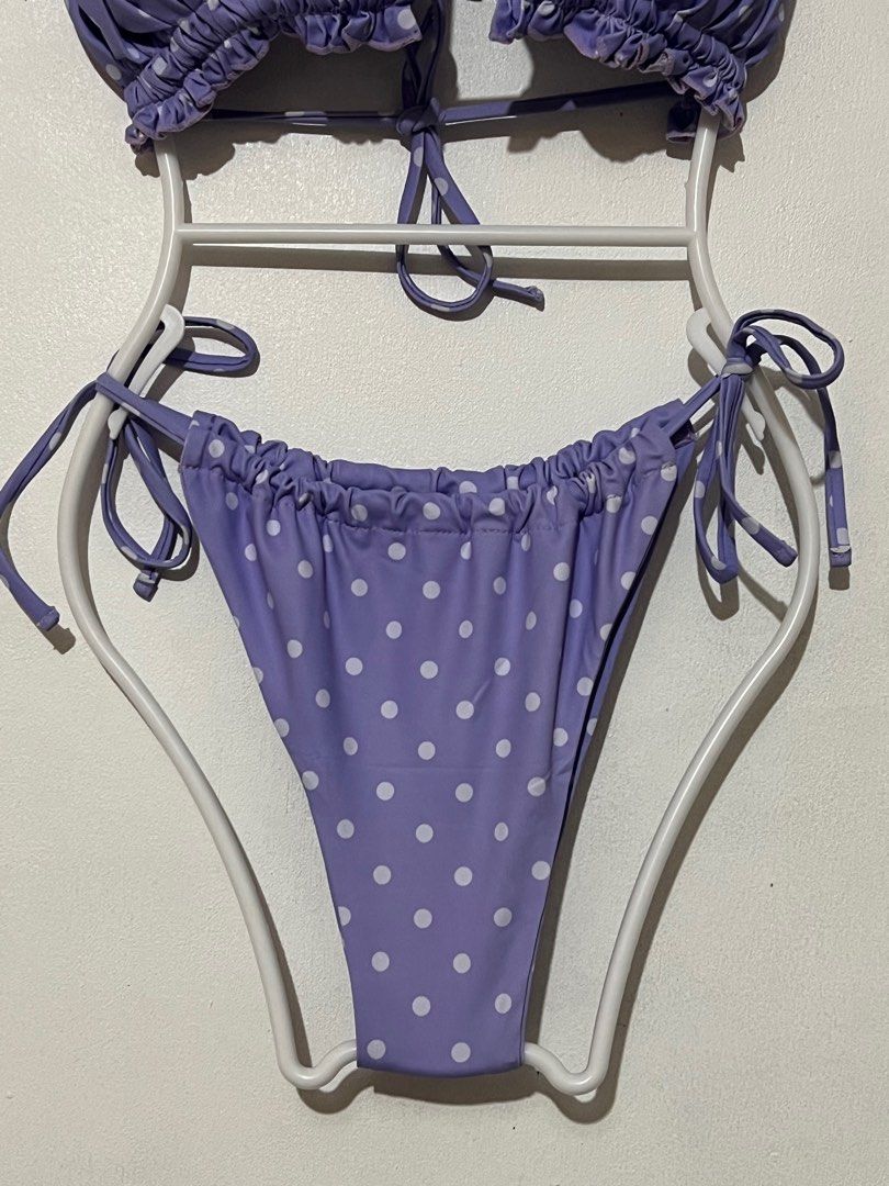 Shein Purple String Bikini / Swimsuit on Carousell