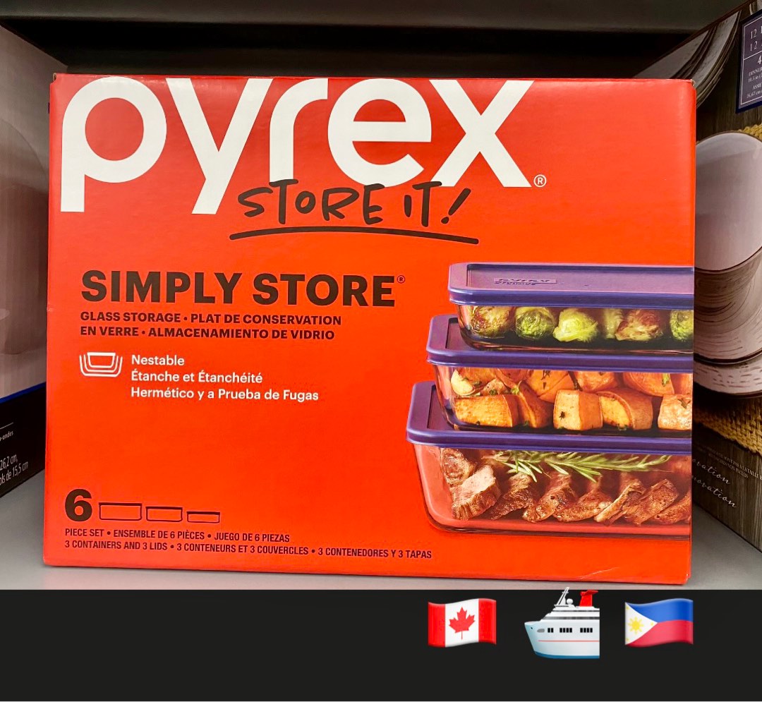 Pyrex Simply Store Glass Storage, Furniture & Home Living, Kitchenware ...