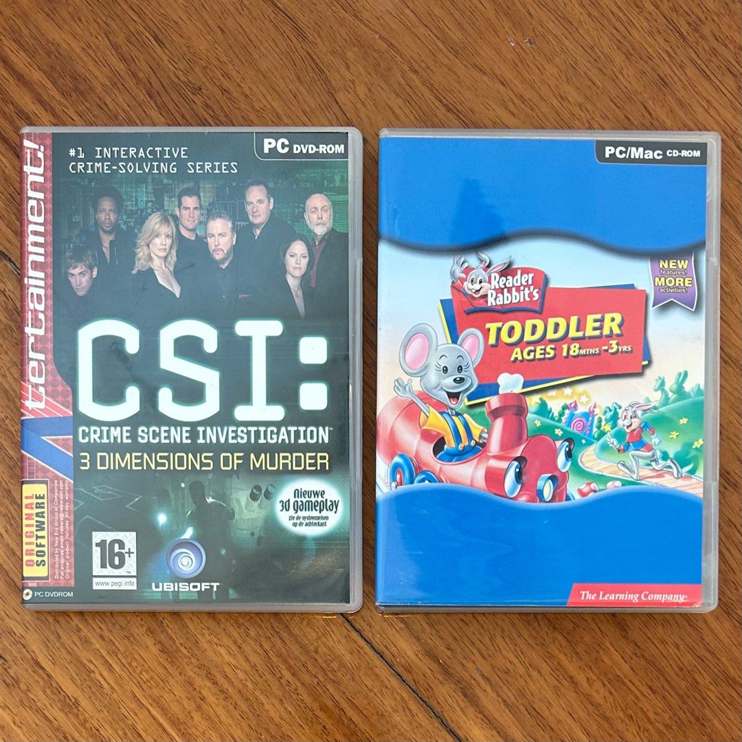 Reader Rabbit's Toddler CD-ROM, Video Gaming, Video Games, Others on ...